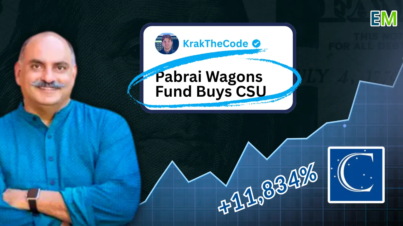 Pabrai Circles The Wagons Around CSU - Everything Money Blog